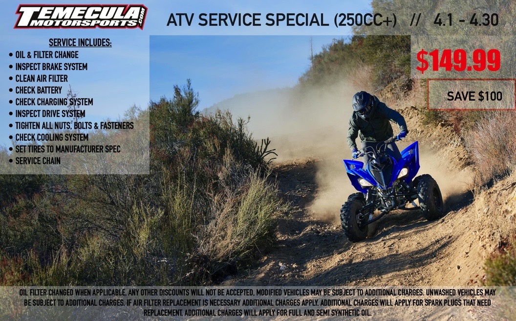 Service Department | Temecula Motorsports | Murrieta California